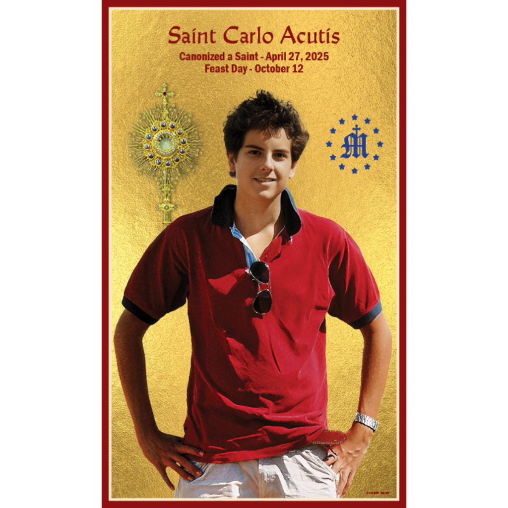 St. Carlo Acutis Canonization - The First Millennial Saint – Catholic ...