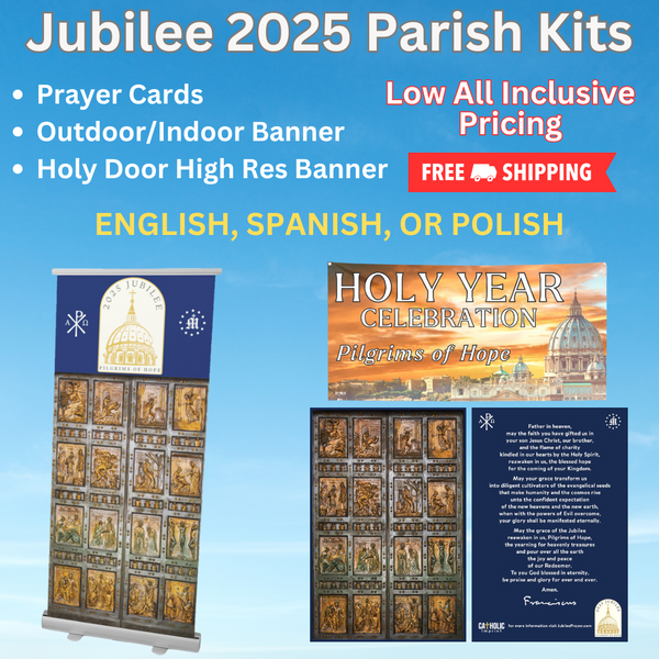 Holy Year Resource Kit for the 2025 Jubilee | Prayer Cards, Banners – Catholic Imprint