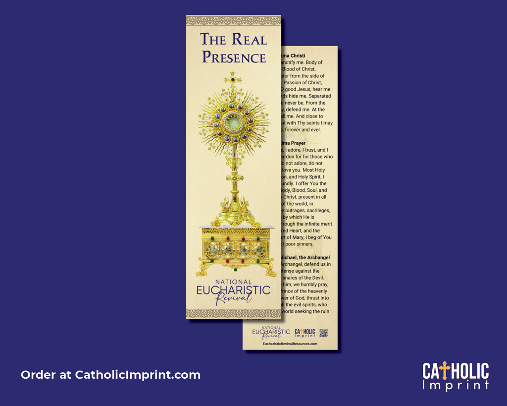 Eucharistic Revival Bookmark - Great Gift for the Parish Community ...