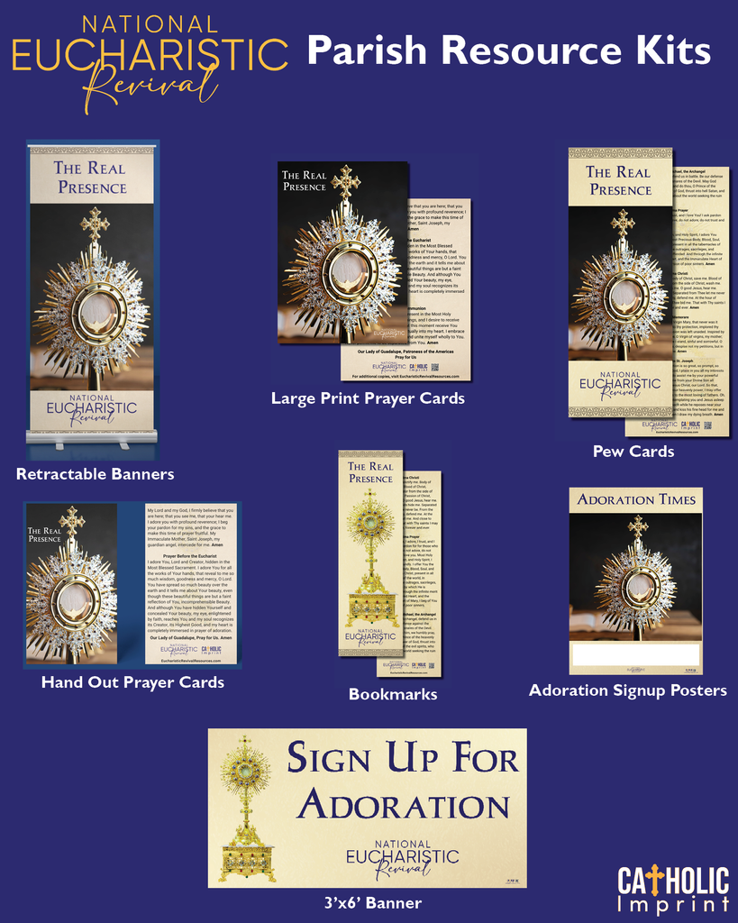 Eucharistic Revival - Large Parish Resource Kit – Catholic Imprint