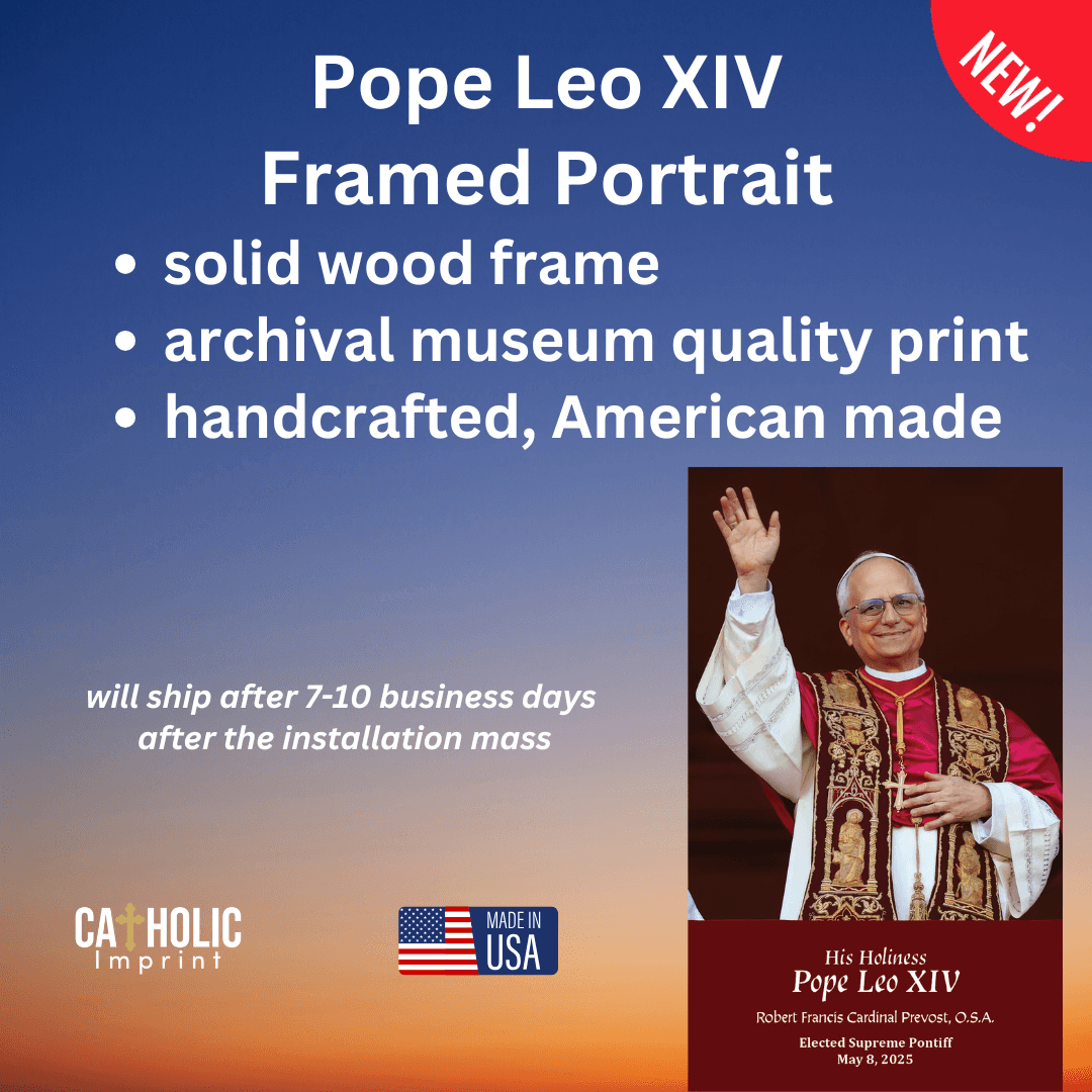 Pope Leo XIV | Ready to Frame, Diocese, Church, School, Religious – Catholic Imprint