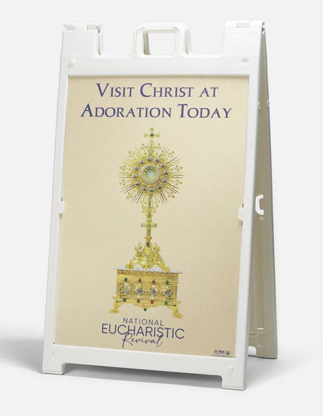 Eucharistic Revival Outdoor A-Frame Sign Inserts 24" x 36" – Catholic ...